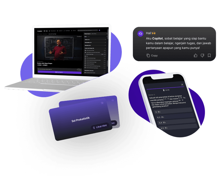 Platform Belajar Materi Kuliah Online #1 di Indonesia | Gradient