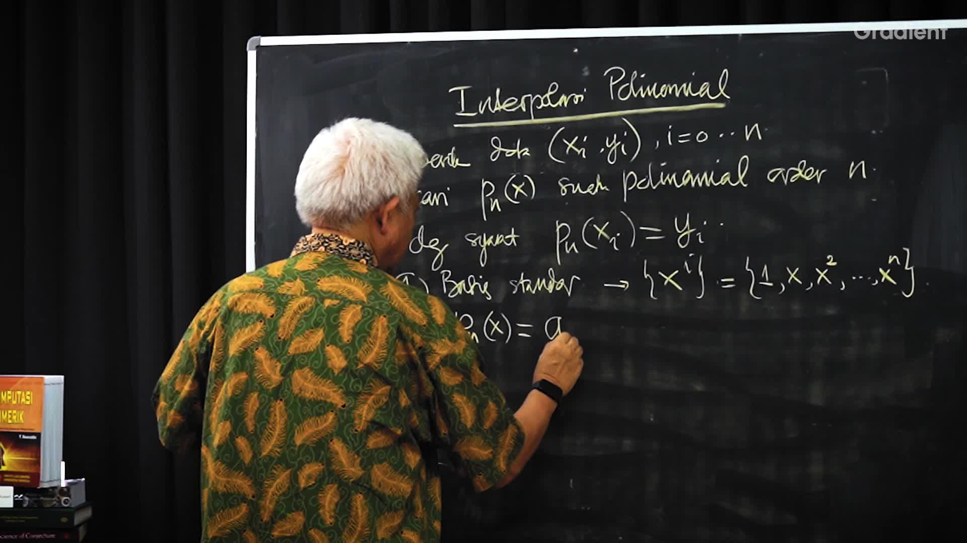 Materi Analisis Numerik: Interpolasi Polinomial Basis Standar