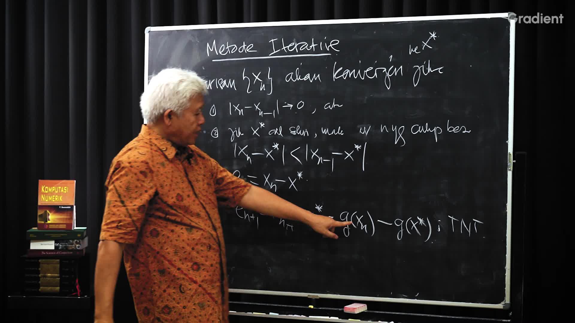 Materi Analisis Numerik: Konvergensi Metode Fixed Point (Titik Tetap)