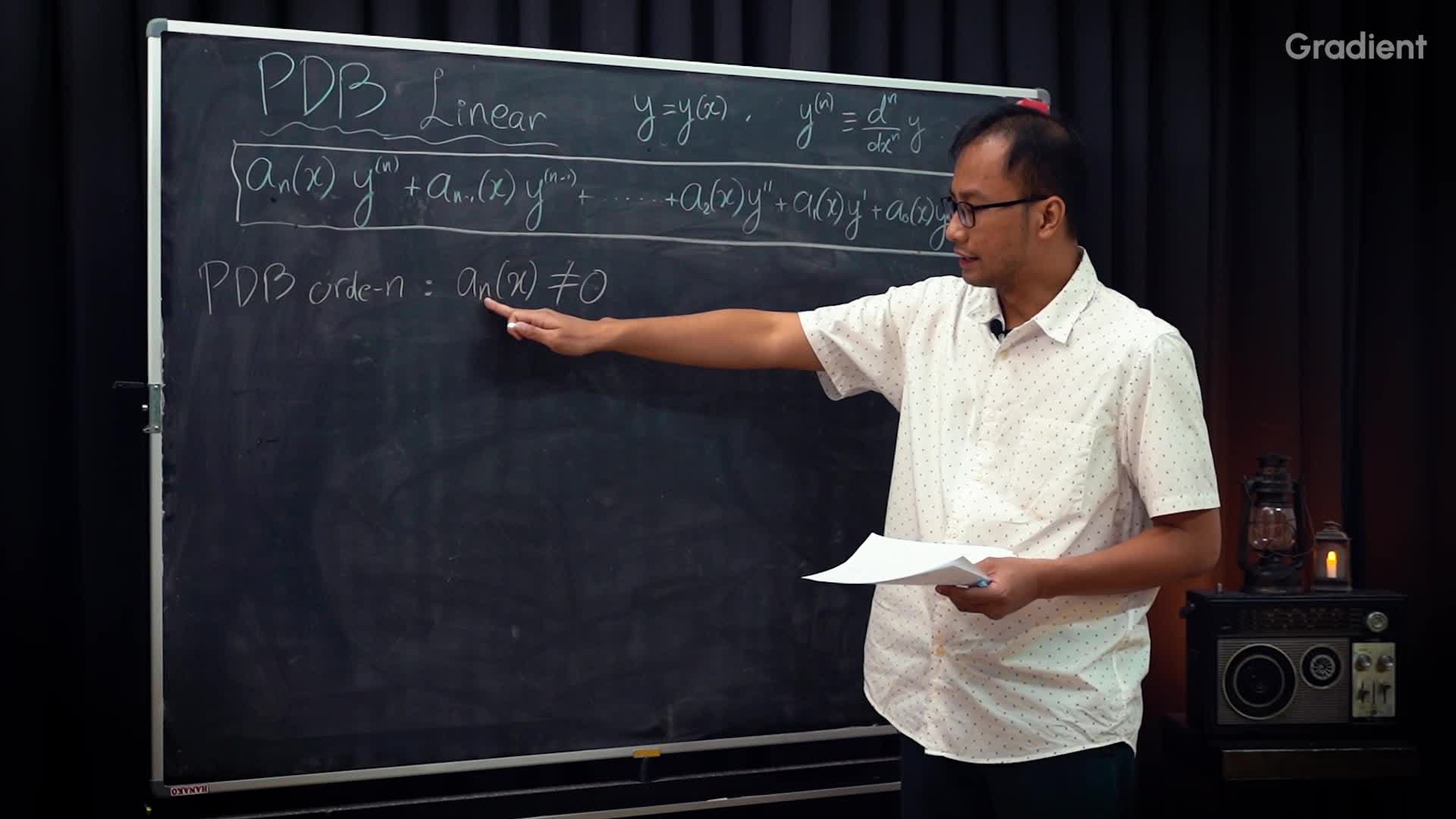 Materi Persamaan Diferensial: PDB Linear Orde 1