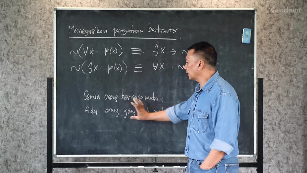 Materi Logika dan Himpunan: Negasi dan Kalimat Komposit