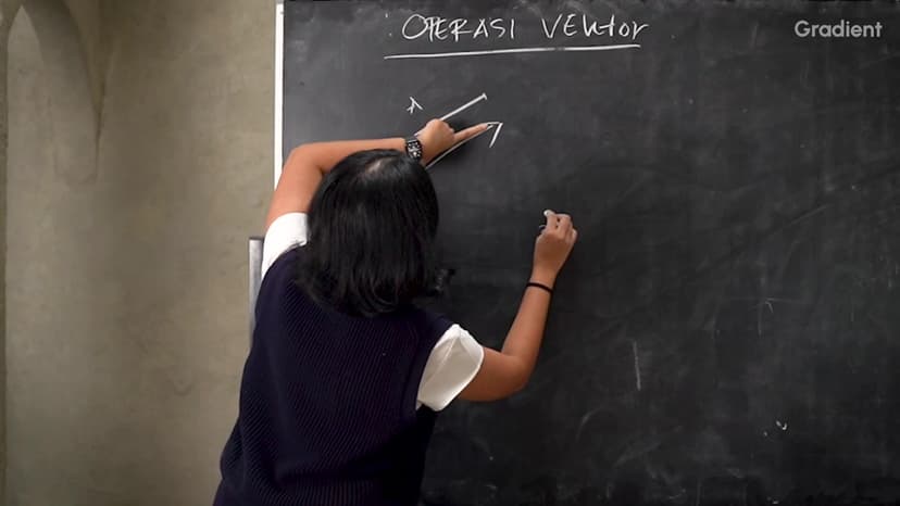 Materi Fisika Dasar 1: Operasi Vektor: Pengurangan