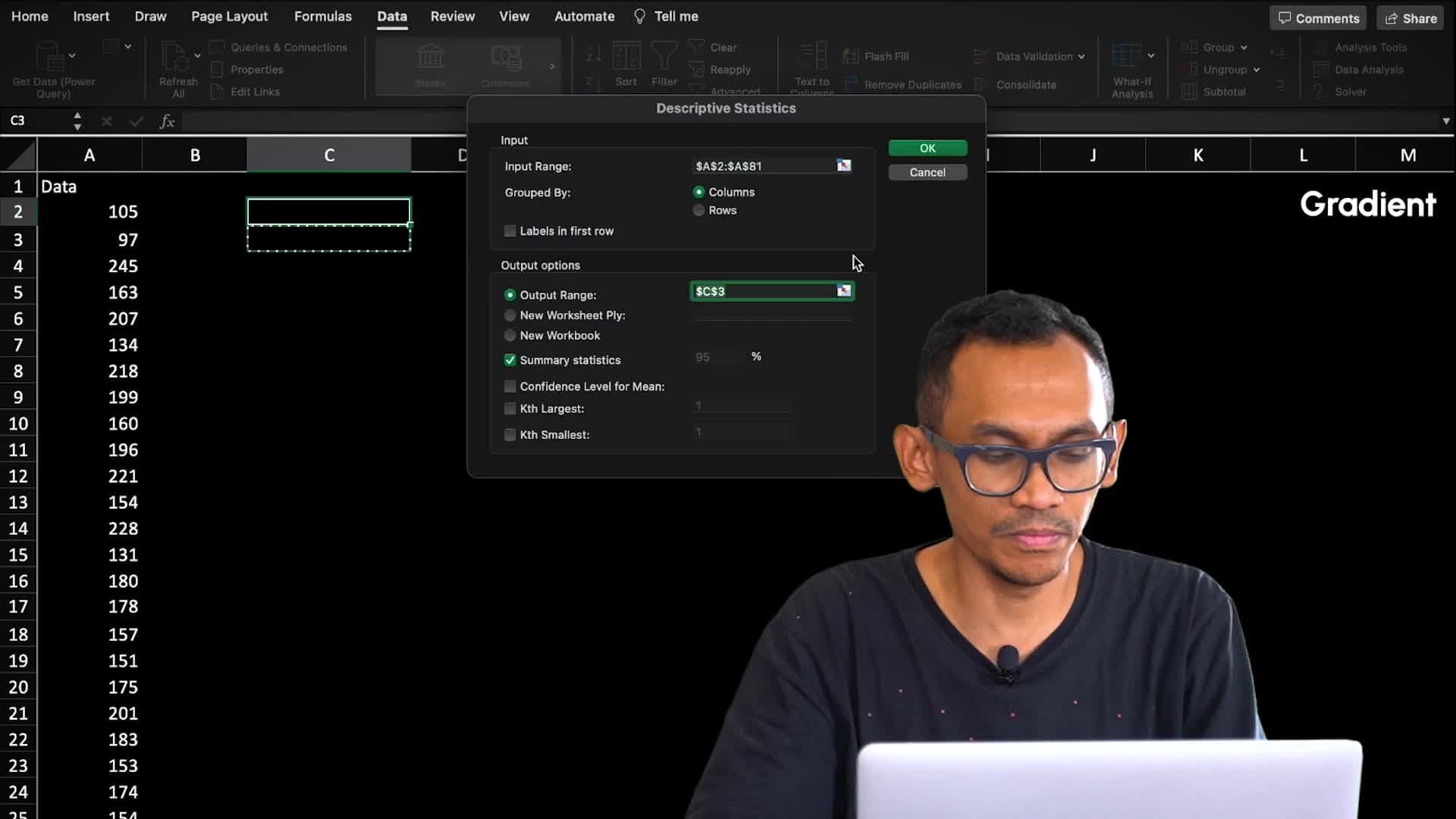 Materi Probabilitas & Statistika: Mean, med, mod