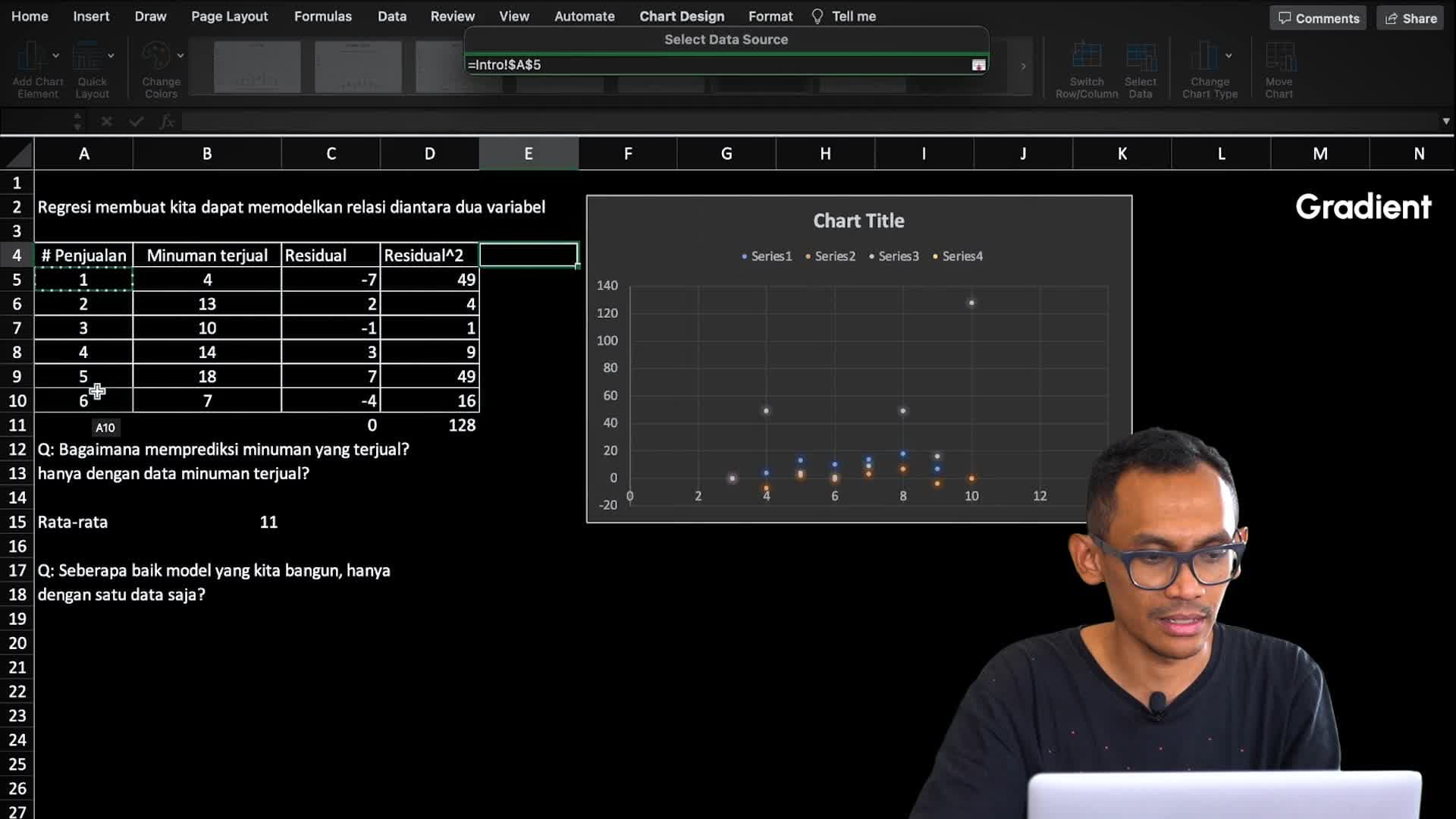 Materi Probabilitas & Statistika: Regresi (1)