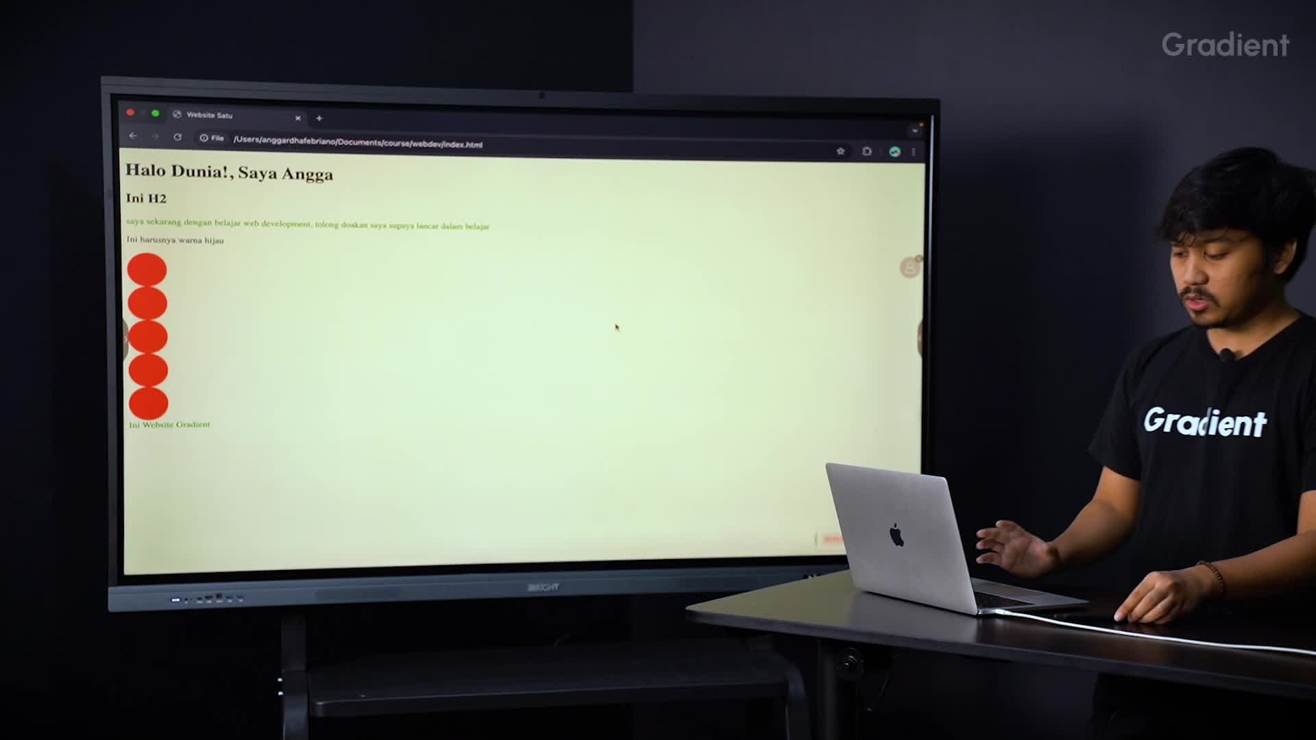 Materi Pengantar Website Development: Cara Menggunakan Flexbox